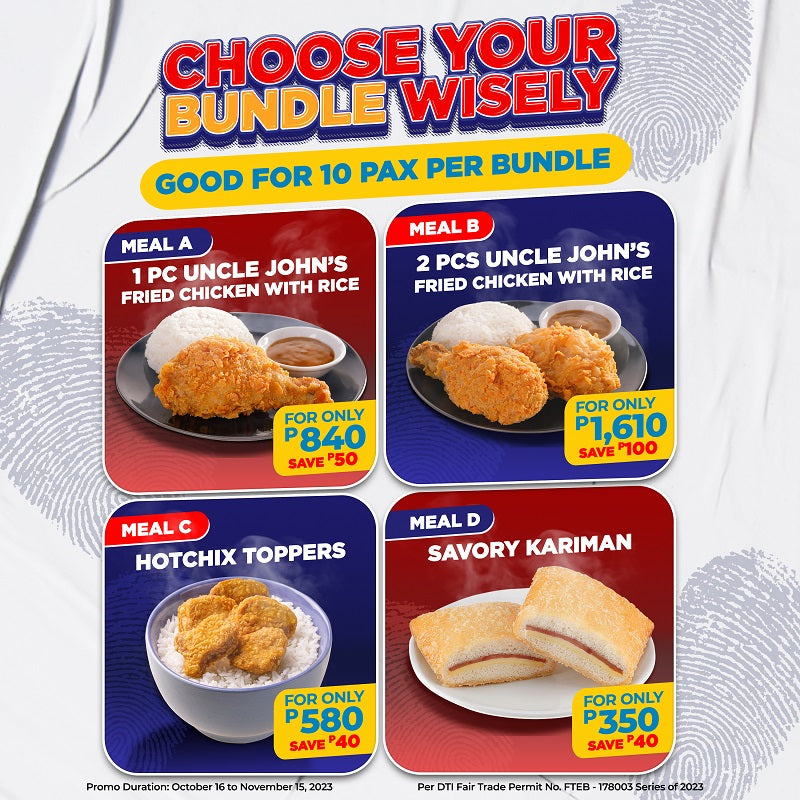 In-Store Promos – Uncle John's PH