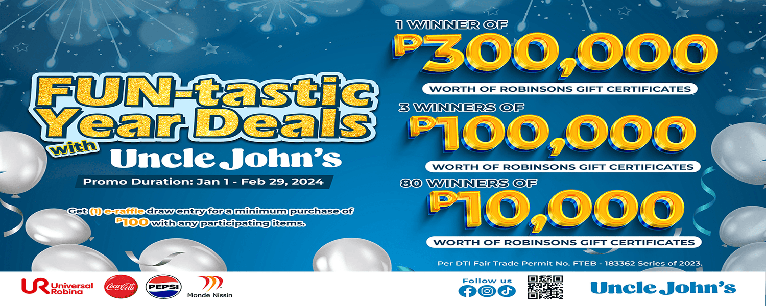 Home – Uncle John's PH
